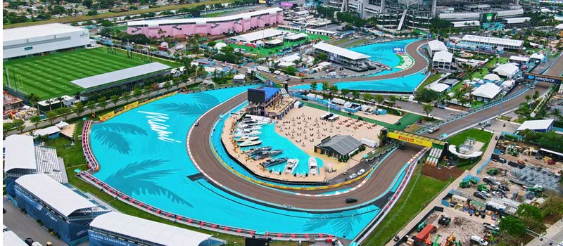 F1 Miami Verenigde Staten Grand Prix circuit en tijden